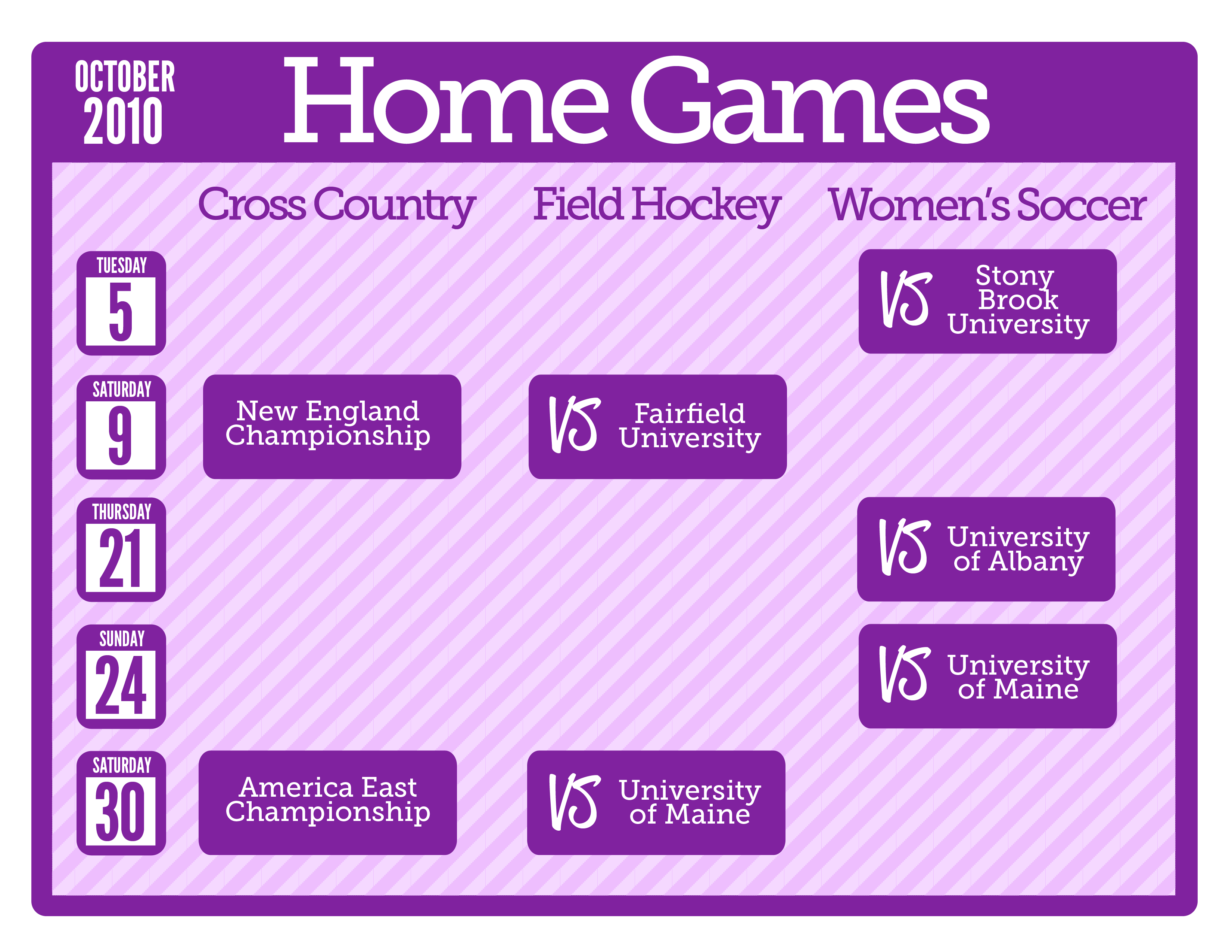 BU’s Fall Sports Extravaganza – The Quad