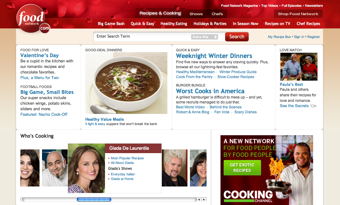 Cooking Websites for Every Taste – The Quad